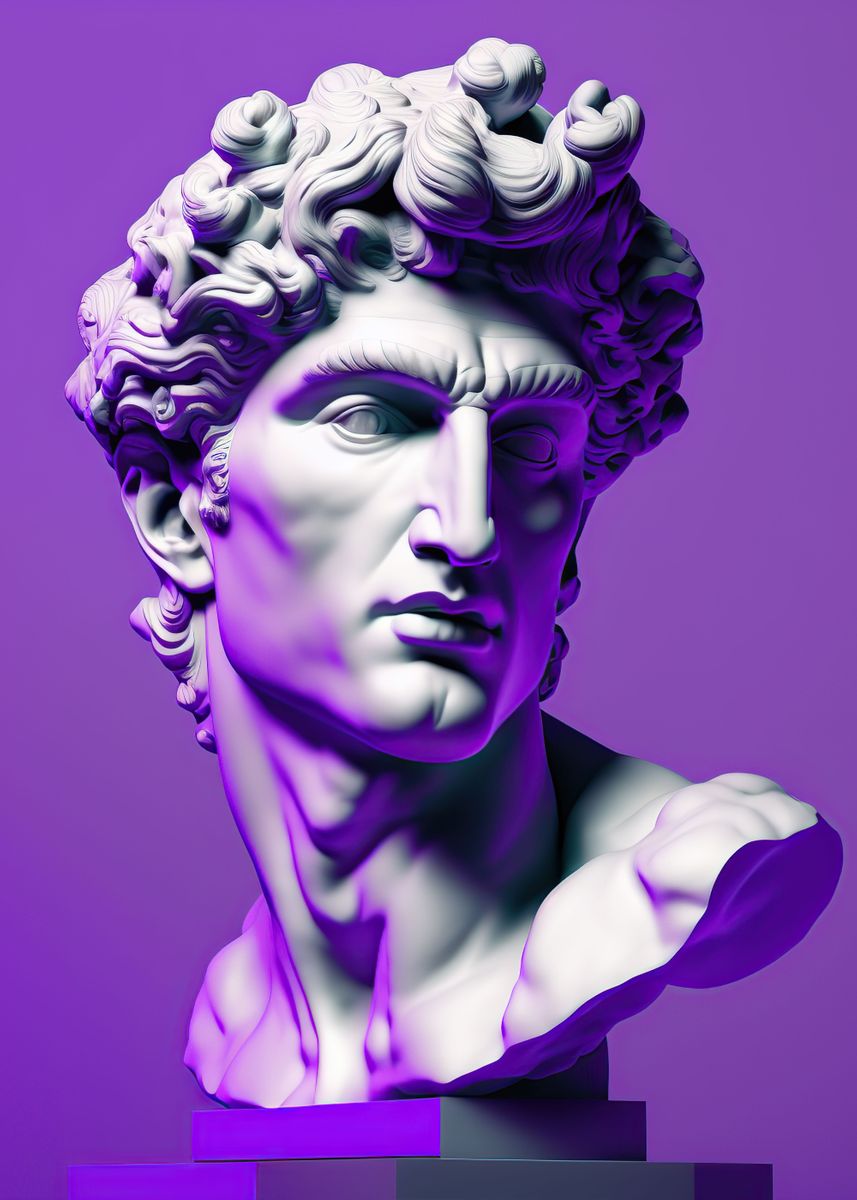 'Statue Of David ' Poster, picture, metal print, paint by Coral ...