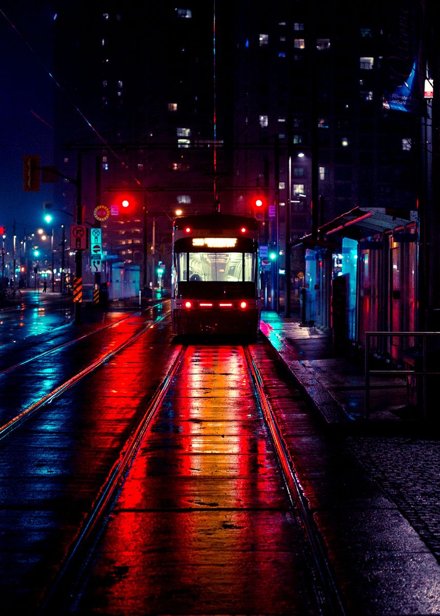 'neon art ' Poster, picture, metal print, paint by Day1bun Art | Displate