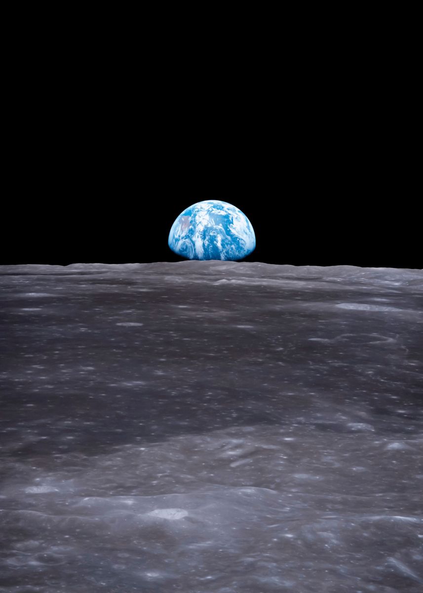 'View of Earth' Poster, picture, metal print, paint by Mango Art | Displate