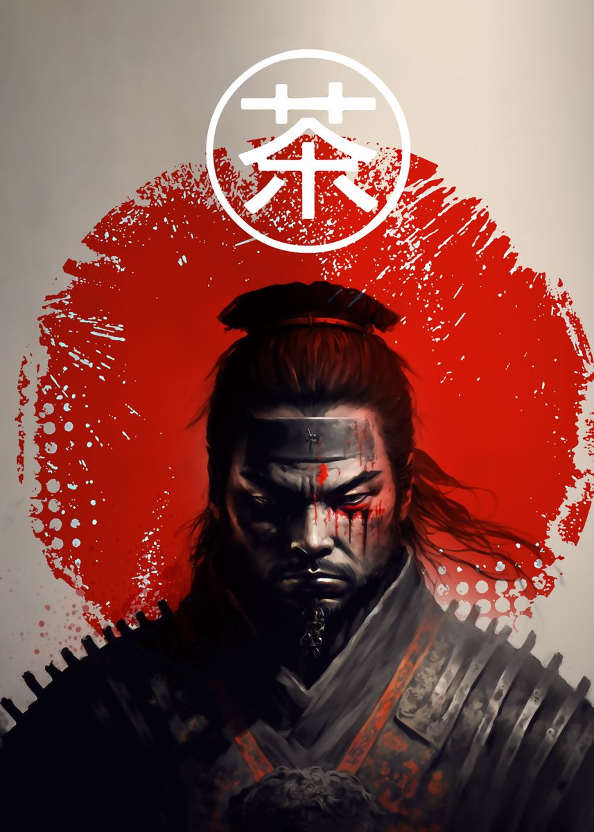 'Bushido samurai' Poster, picture, metal print, paint by Broken Specter ...