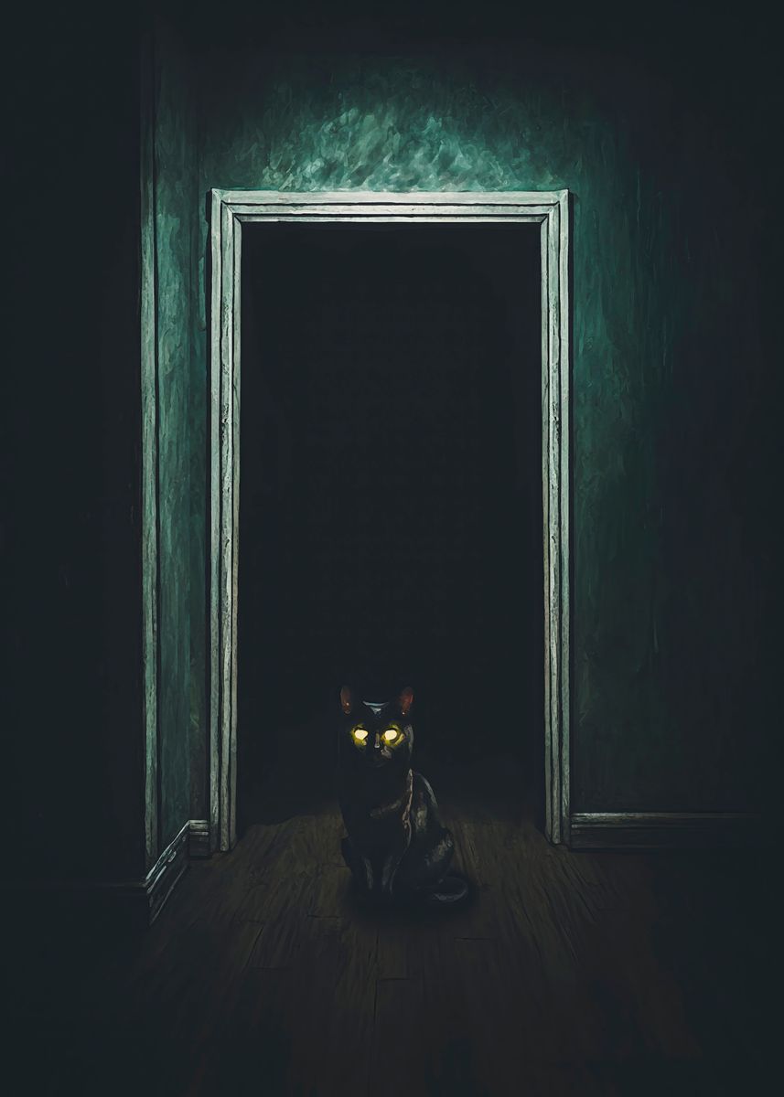 'The Dark Room' Poster, picture, metal print, paint by AndrejZT | Displate