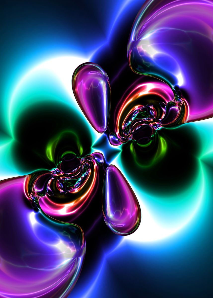 'Cool Abstract 3D Wall Art' Poster, picture, metal print, paint by ART ...