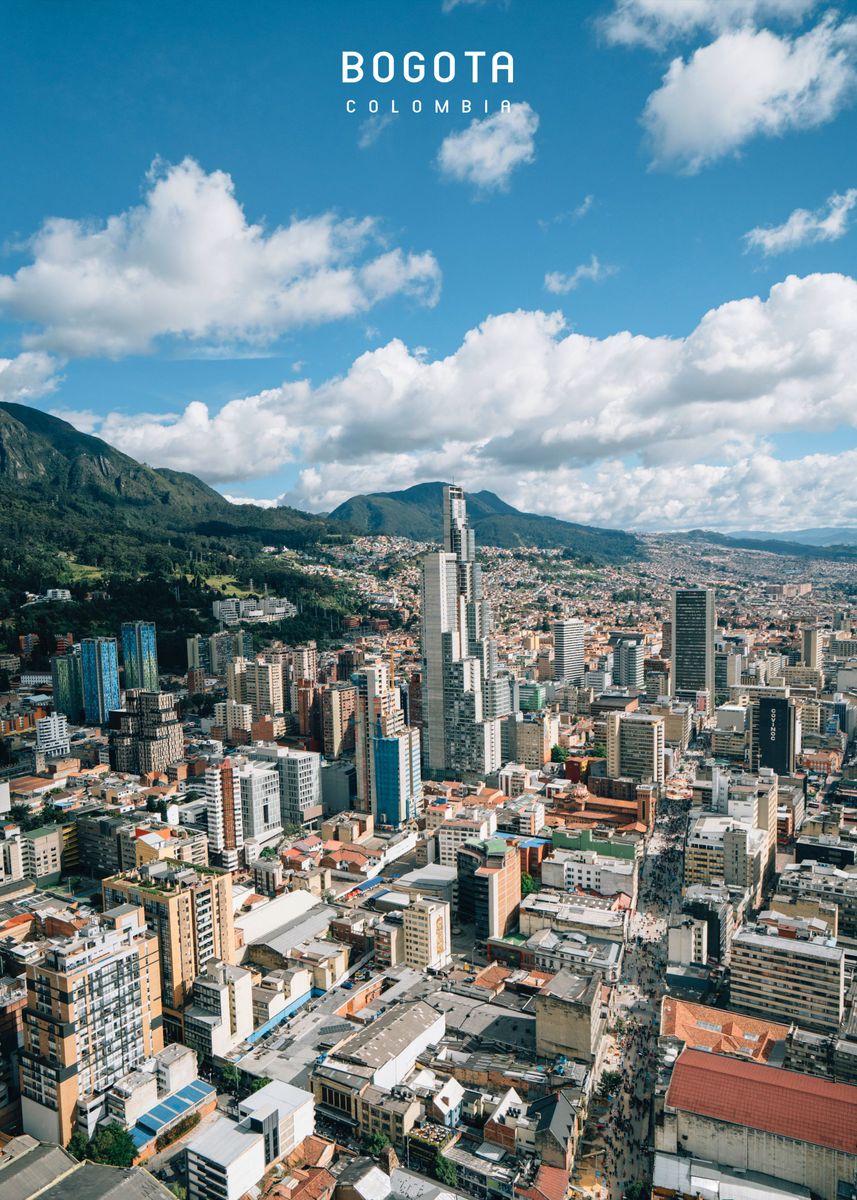 'Bogota ' Poster by Big City | Displate