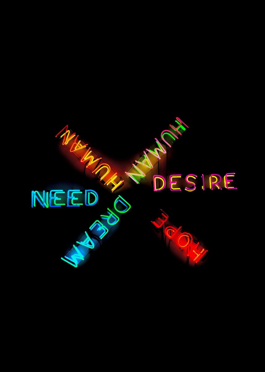 'neon art ' Poster, picture, metal print, paint by Day1bun Art | Displate