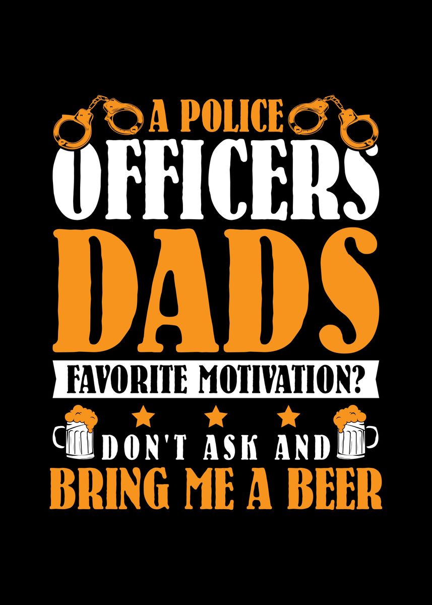 'Police Officer' Poster, picture, metal print, paint by Sebastian ...