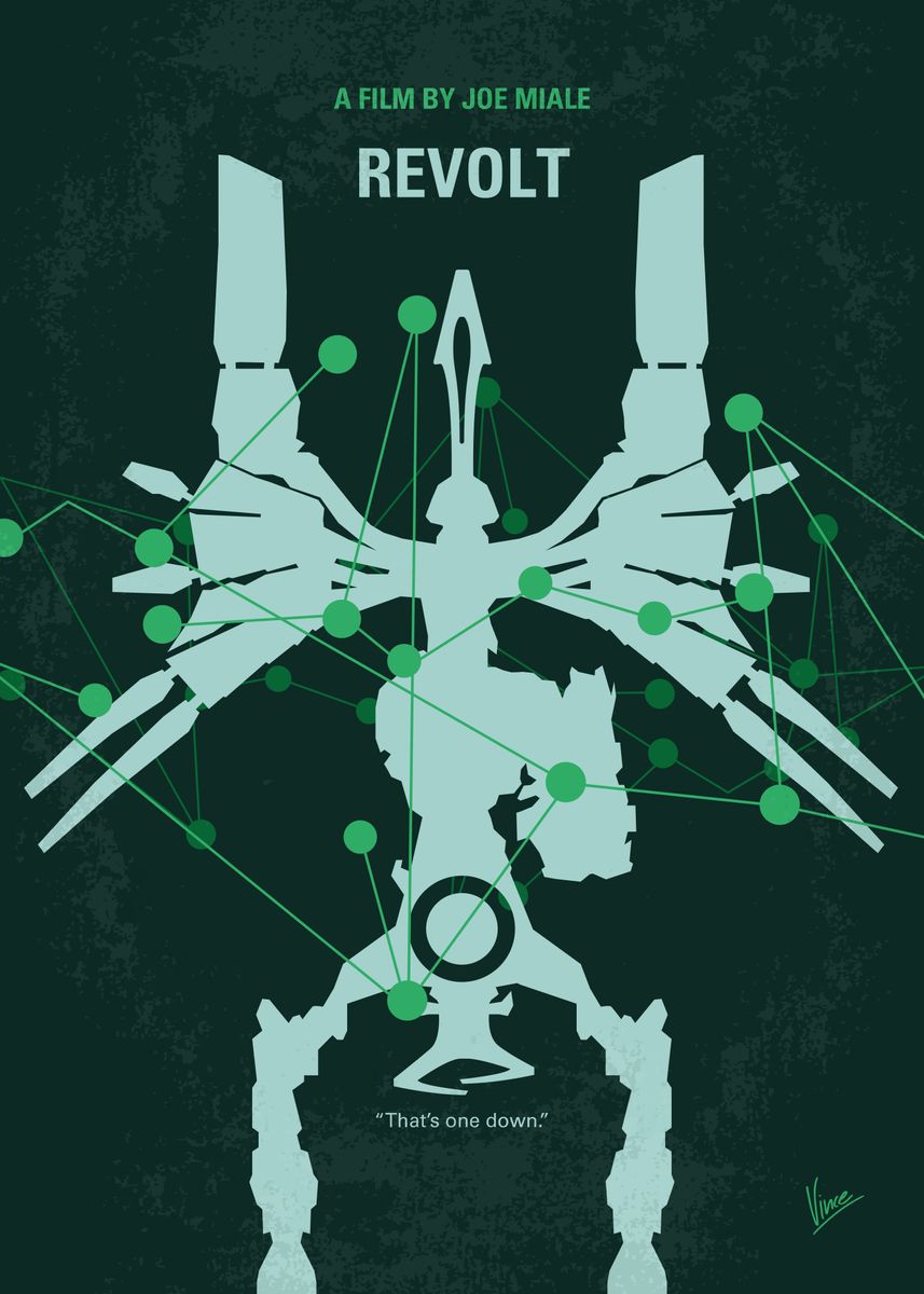 'No1386 My Revolt' Poster by Chungkong Art | Displate