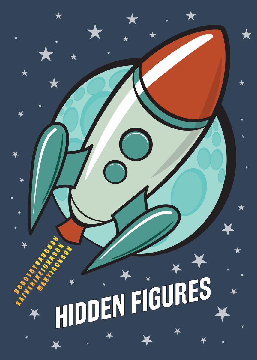 'Hidden Figures' Poster, picture, metal print, paint by Movie Poster ...