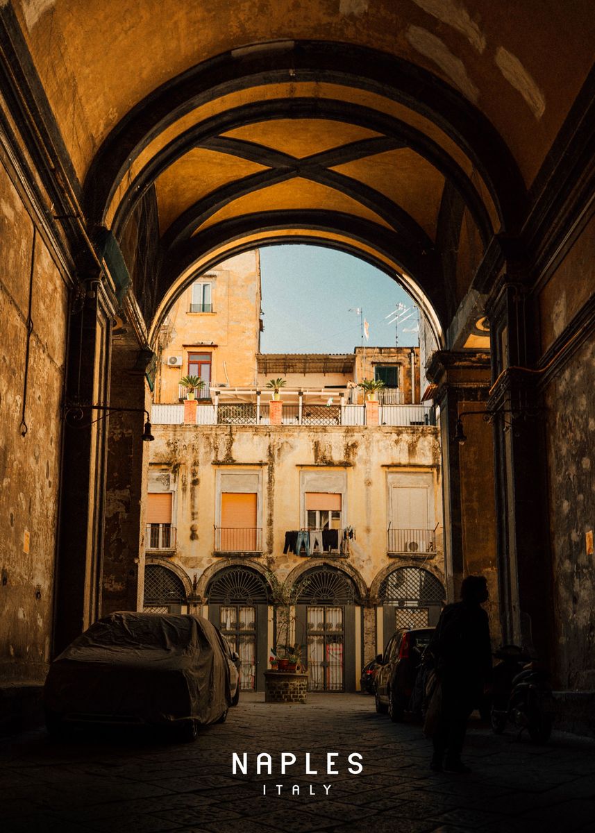 'Naples ' Poster by Famous City | Displate