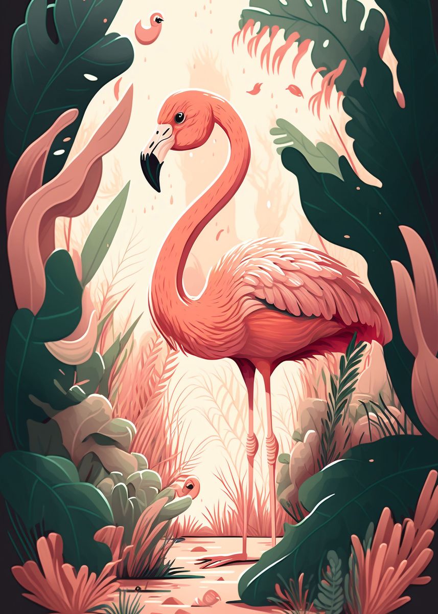 'The Flam' Poster, picture, metal print, paint by Blackman Studio ...