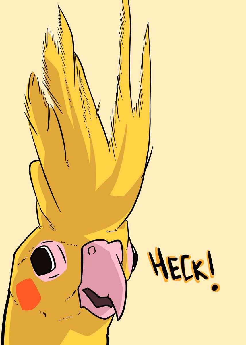 'bird meme' Poster, picture, metal print, paint by hafis ardiansyah ...