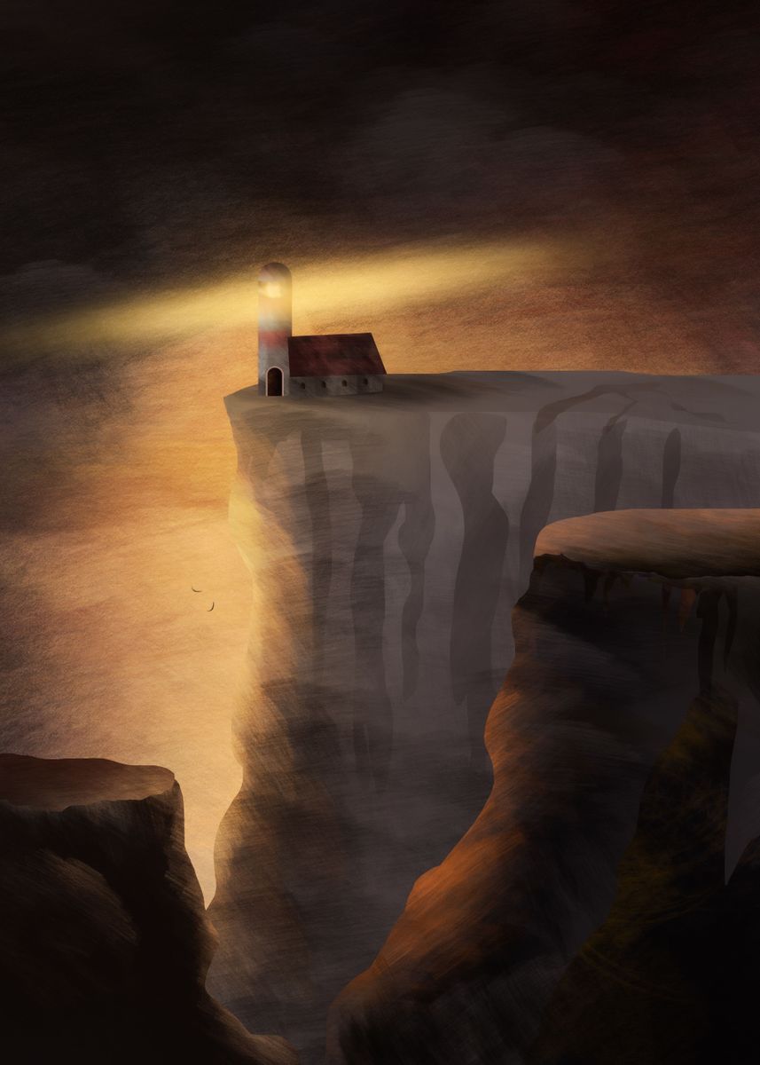 'Lighthouse ' Poster, picture, metal print, paint by Art Creative ...