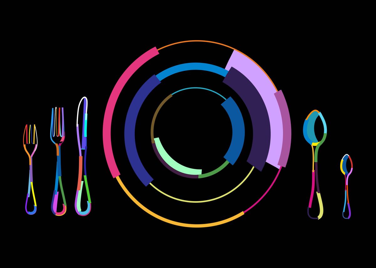 'Abstract table' Poster by Le Duc Hiep | Displate