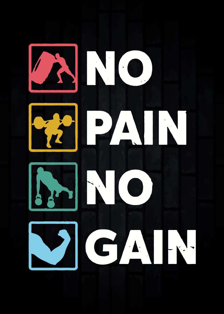 No Pain No Gain Poster