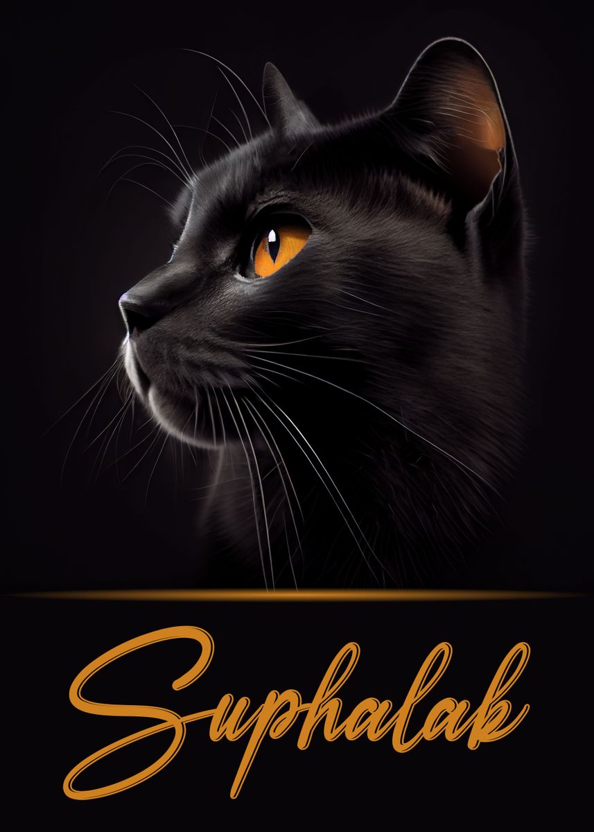 'Suphalak Portrait' Poster, picture, metal print, paint by Artistic Paradigms | Displate