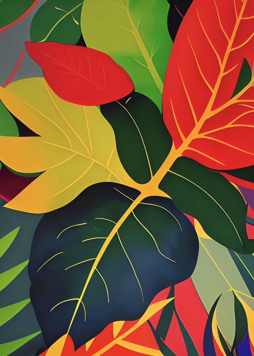 'Golden Autumn' Poster, picture, metal print, paint by BluePinkPanther ...