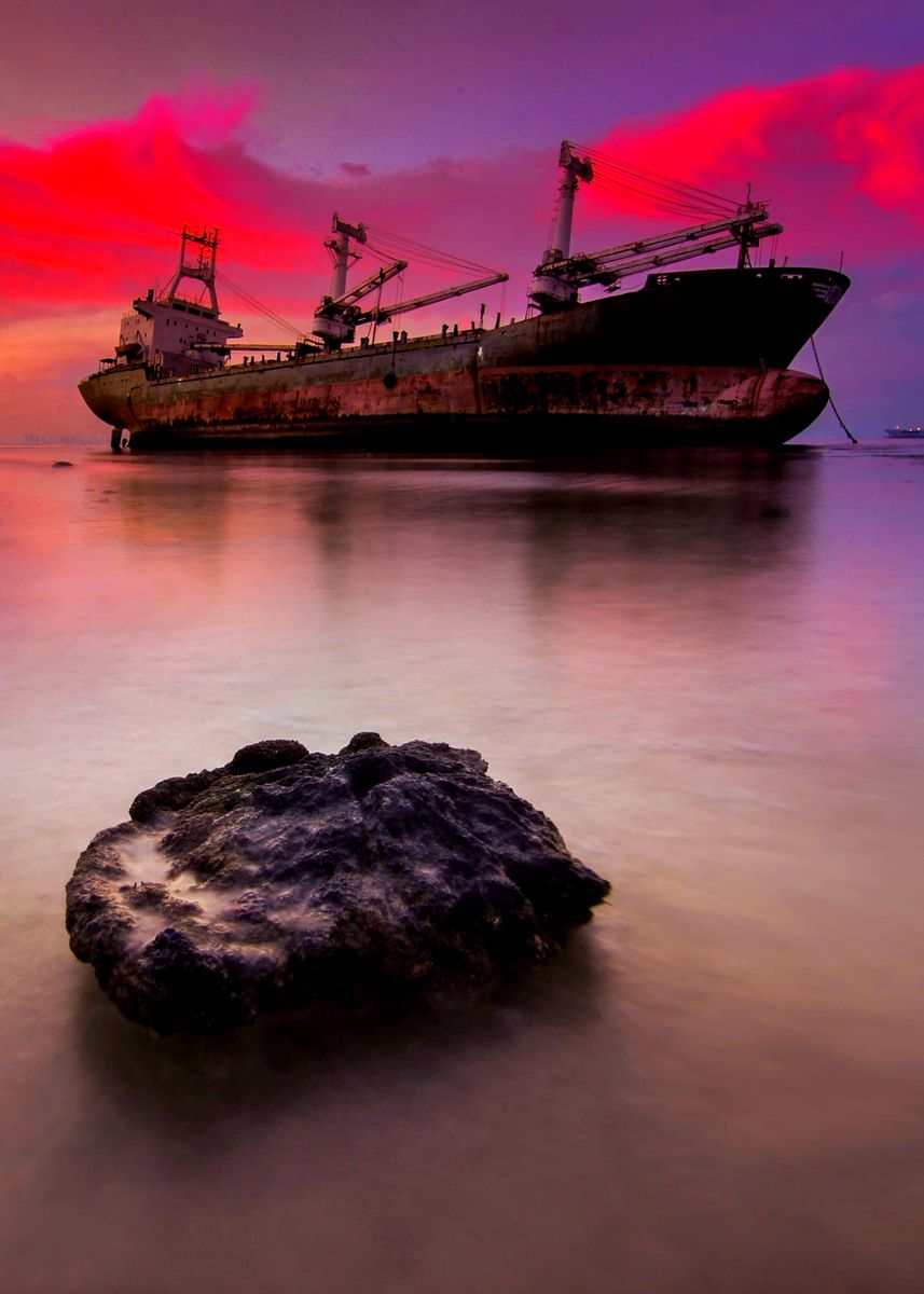 'Ship' Poster by Ryu Kyug | Displate