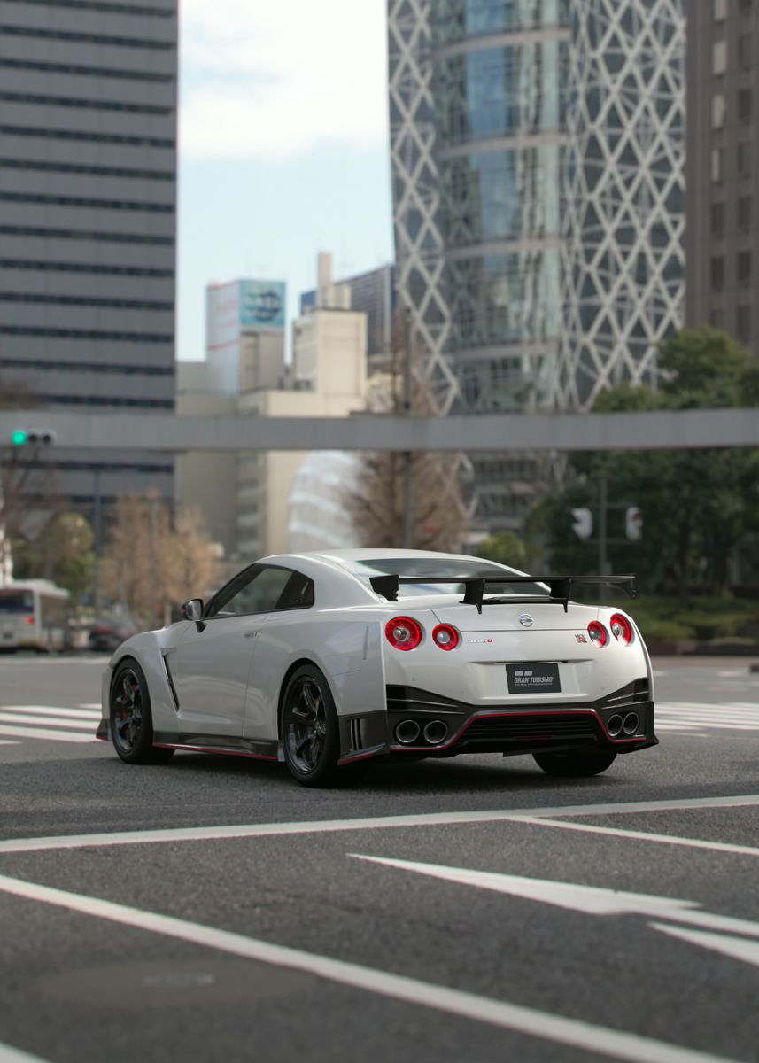 'Nismo GTR City' Poster, picture, metal print, paint by mphpng | Displate