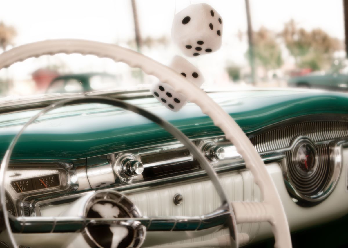 'Furry Dice' Poster by David Hare | Displate