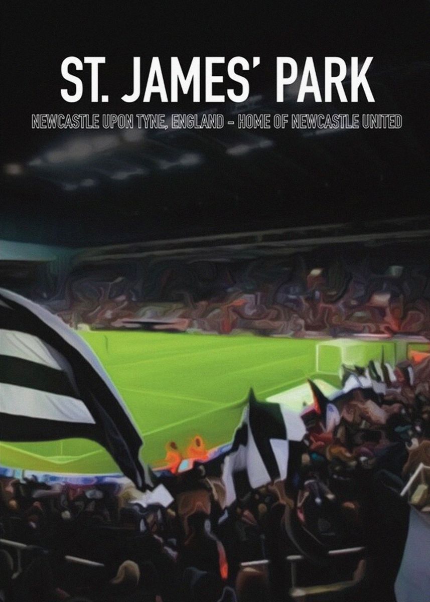 'Arena Stadium Poster' Poster, picture, metal print, paint by ...