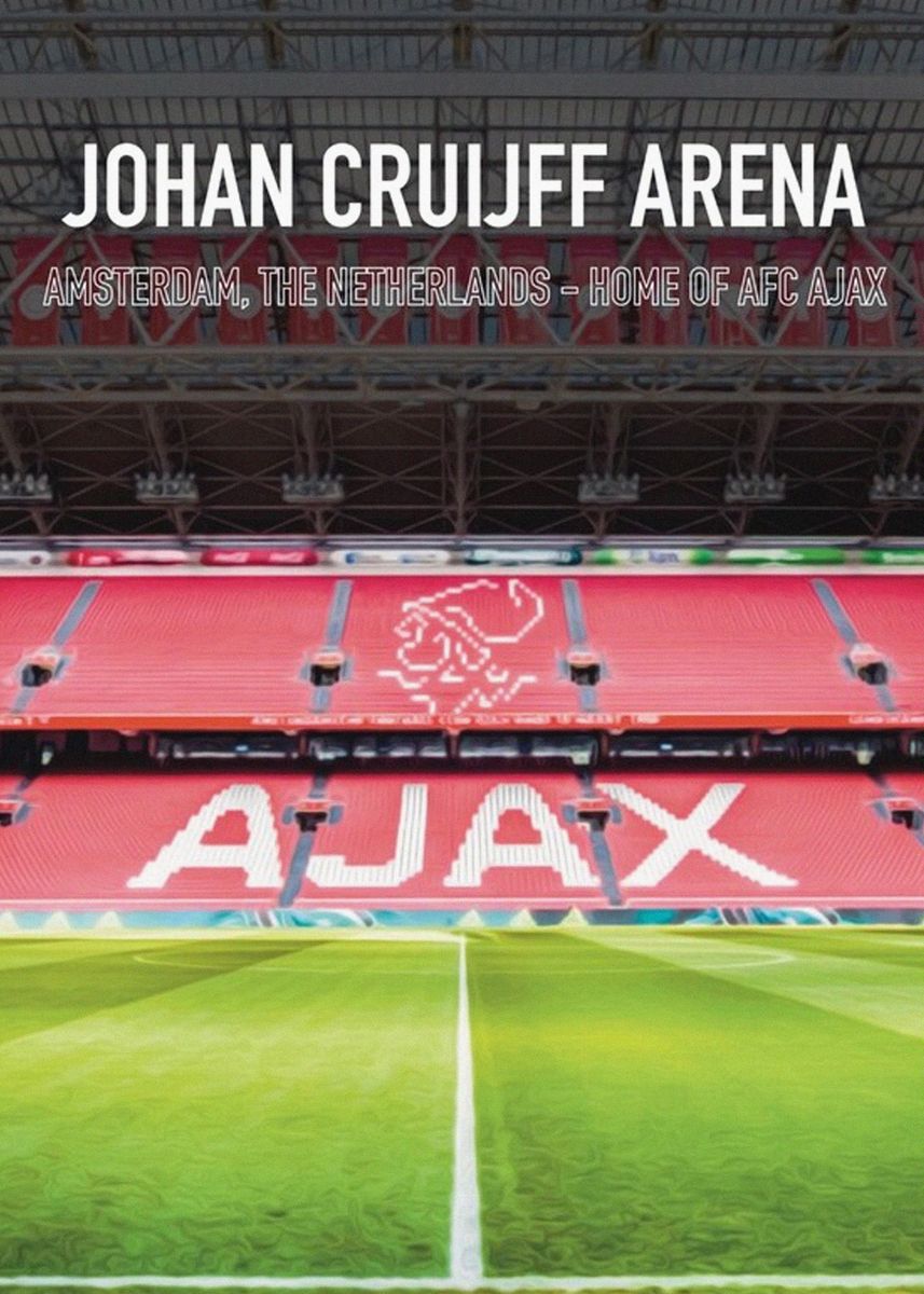 'Arena Stadium Poster' Poster, picture, metal print, paint by ...