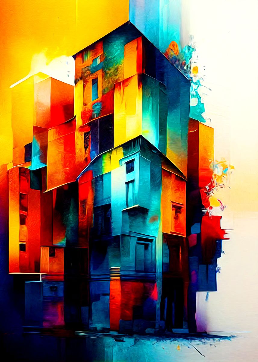 'Abstract' Poster by nhatsk min | Displate