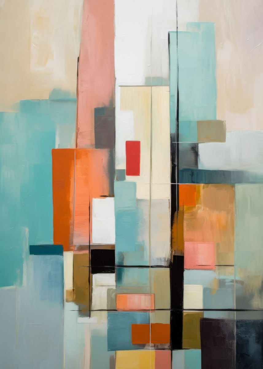 'Abstract Minimalism' Poster by BnWDesigner | Displate