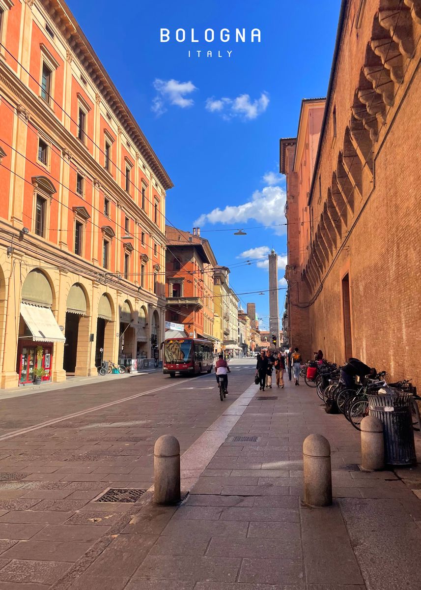 'Bologna ' Poster by Travel Addict | Displate