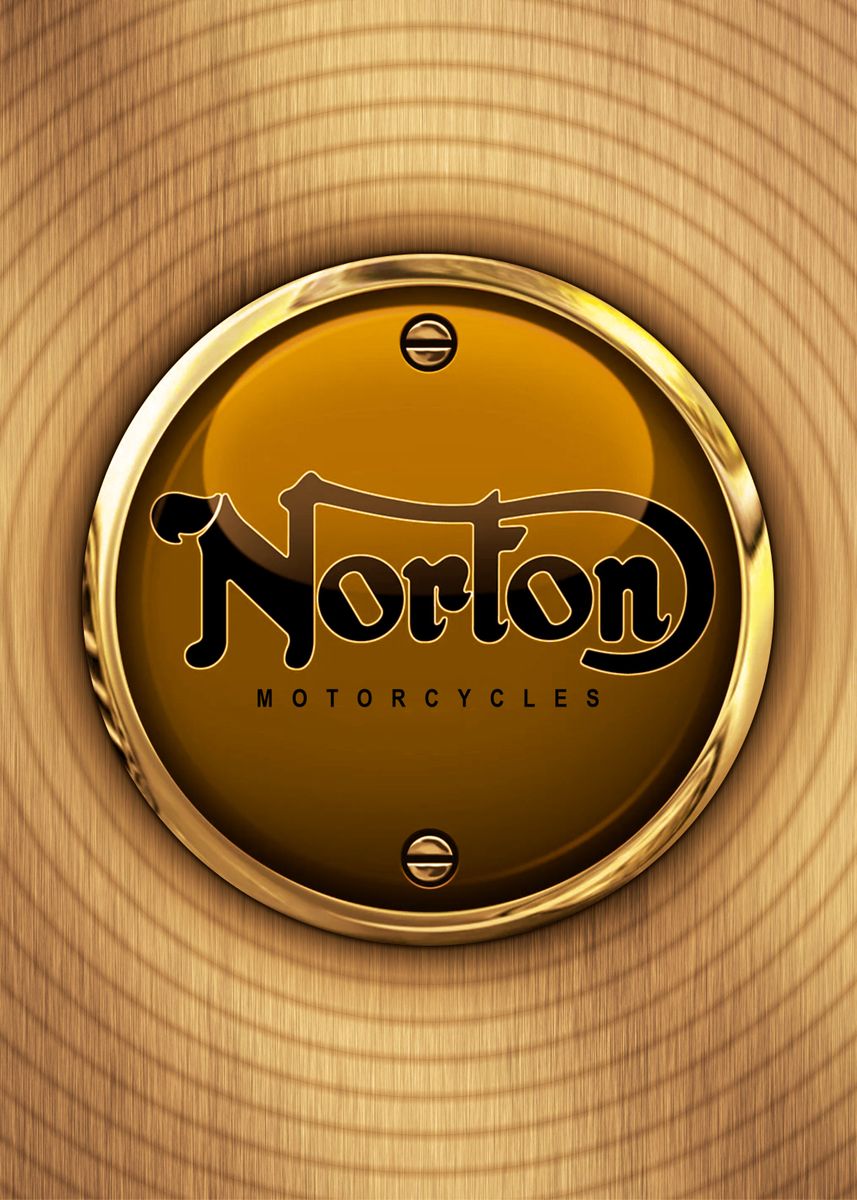 'GOLDEN NORTON CLASSIC ' Poster, picture, metal print, paint by Flux ...
