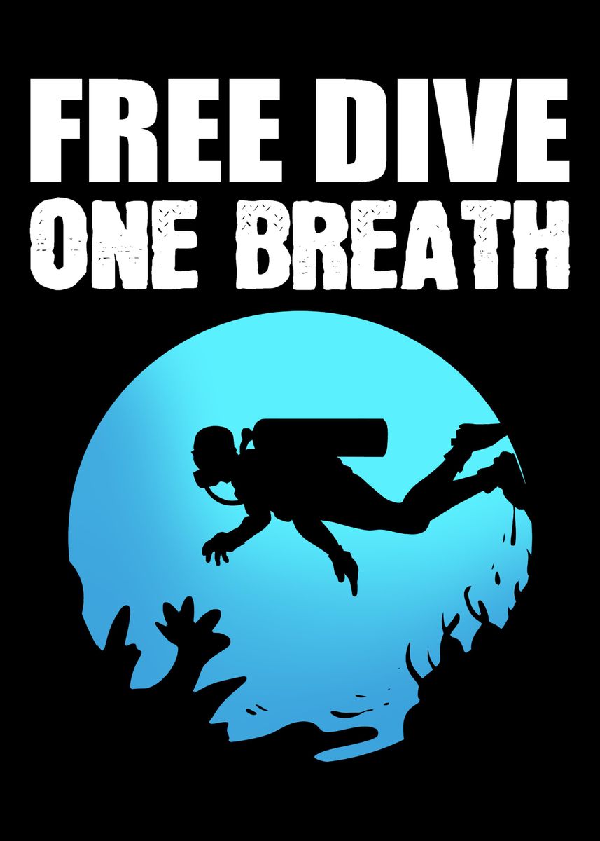 'One Breath Professional Sc' Poster, picture, metal print, paint by ...