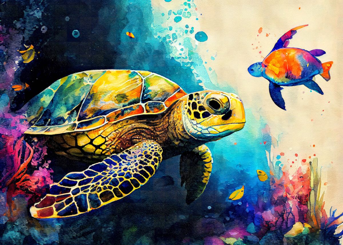 'Ocean Wisdom 2' Poster by Havard | Displate