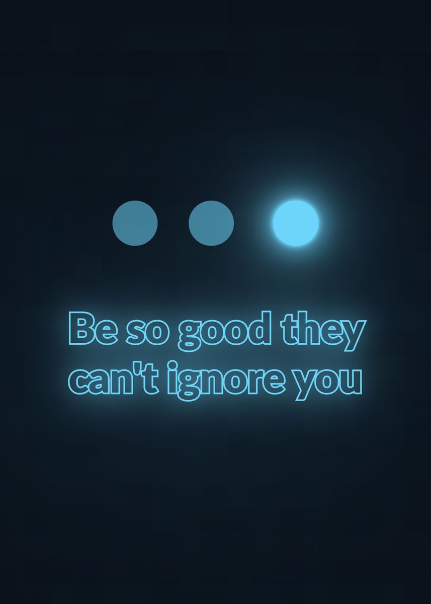 'Be so good' Poster, picture, metal print, paint by Wisnu Harjanta ...