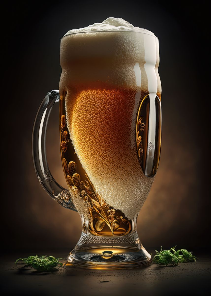'dewy beer' Poster by Displate Master | Displate