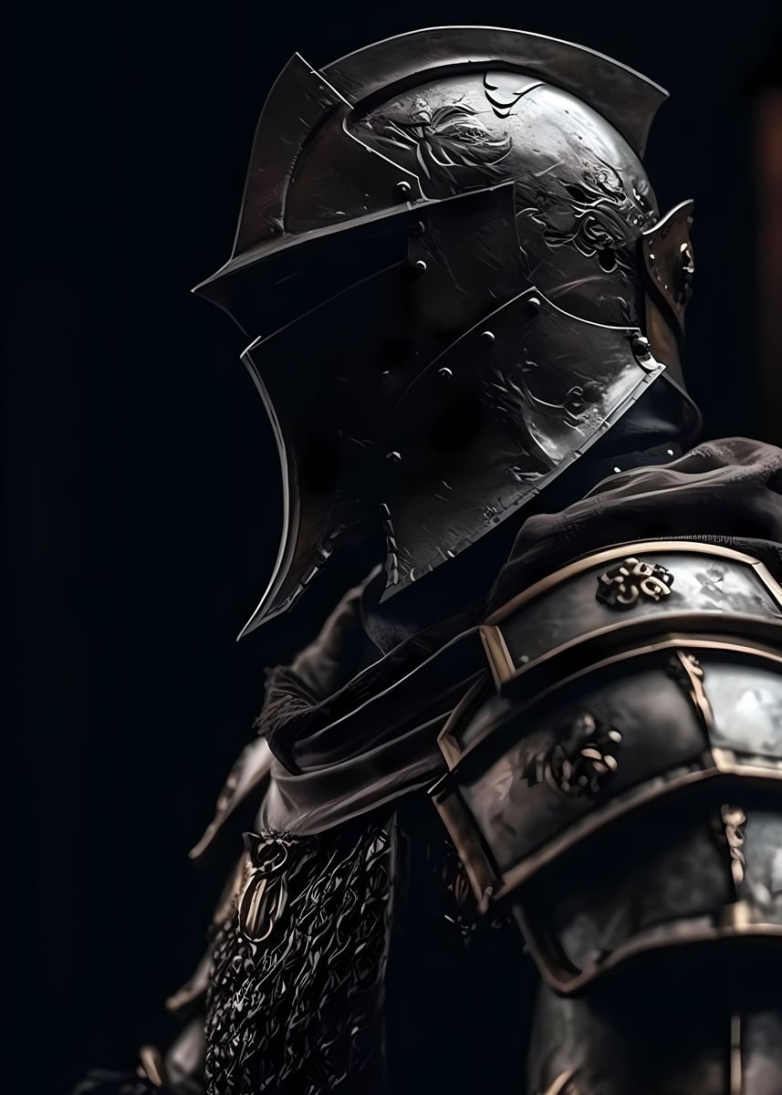 'Knight Armor' Poster, picture, metal print, paint by DecoyDesign ...