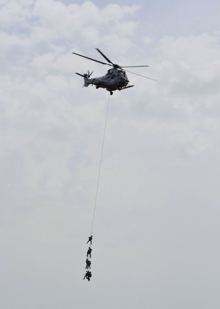 'Helicopter' Poster by Lets Fly Higher | Displate