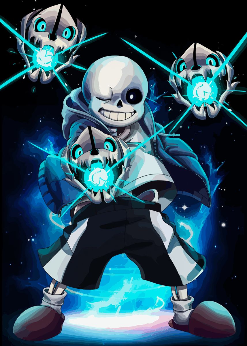 'Undertale' Poster, picture, metal print, paint by Nevaeh | Displate