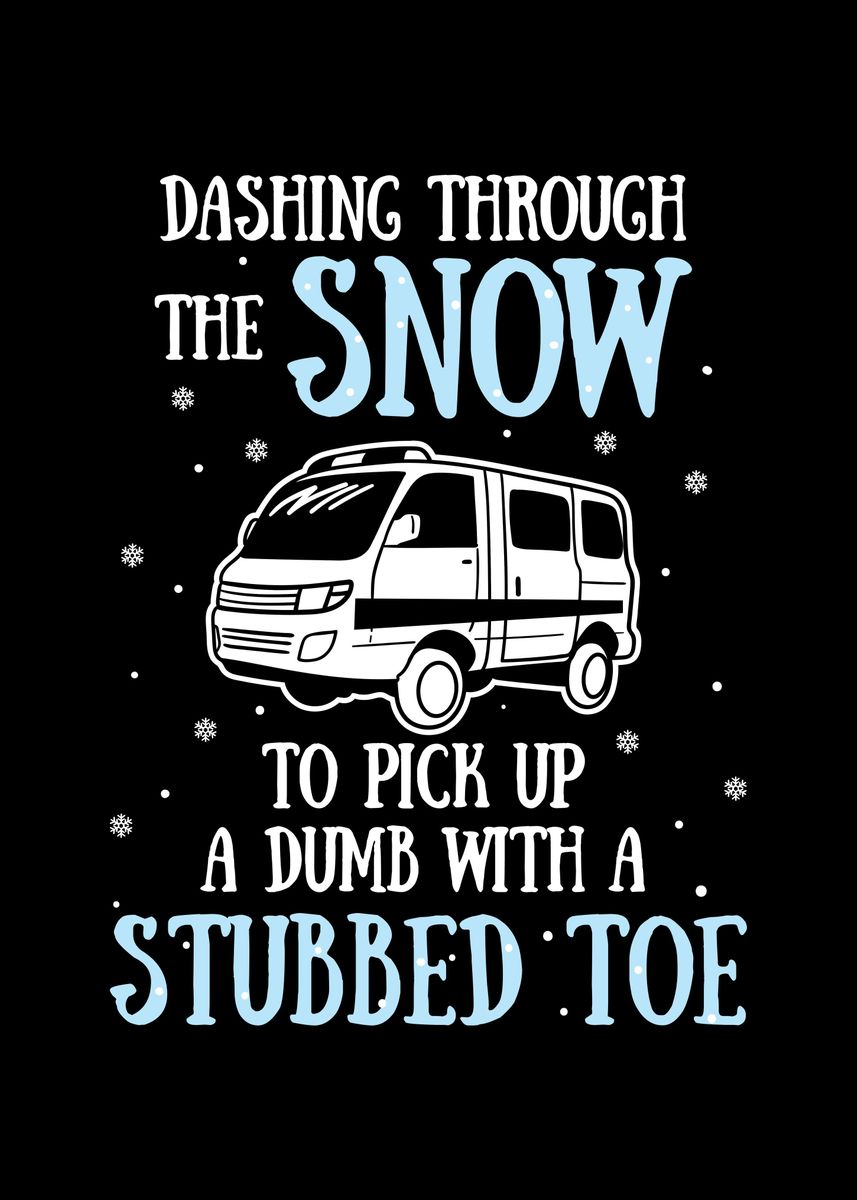 'Dashing Through The Snow' Poster, picture, metal print, paint by Uwe ...