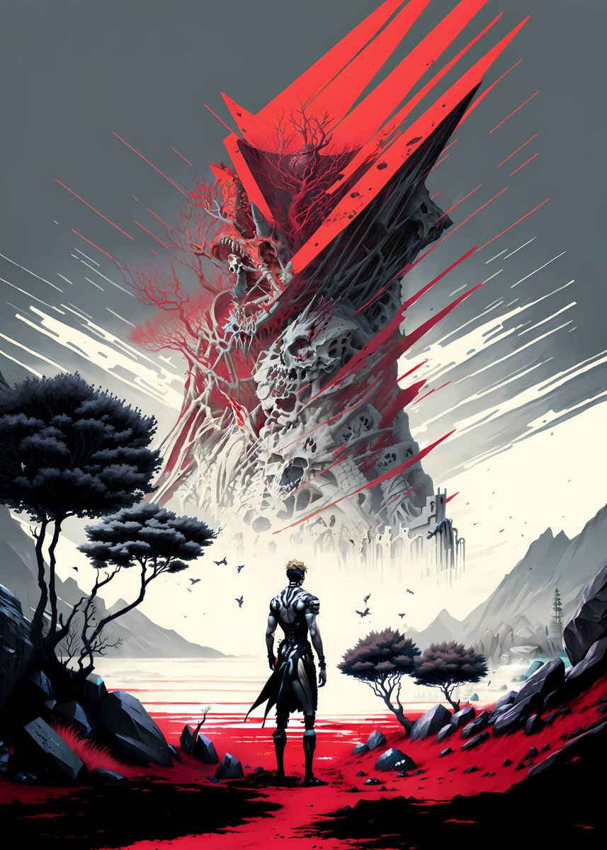 'Monster Slayer' Poster, picture, metal print, paint by Luong Phat ...