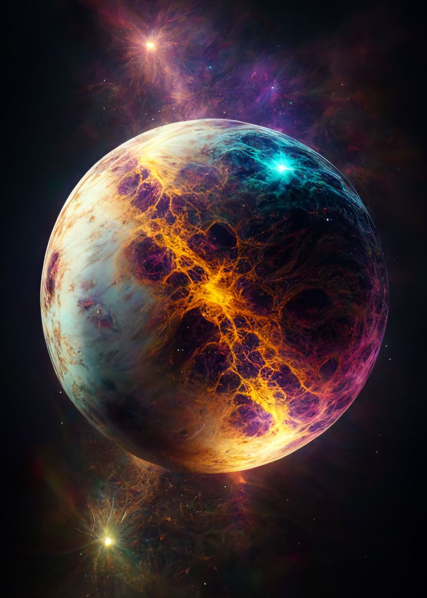 'Mercurian Odyssey' Poster, picture, metal print, paint by Yurbart ...