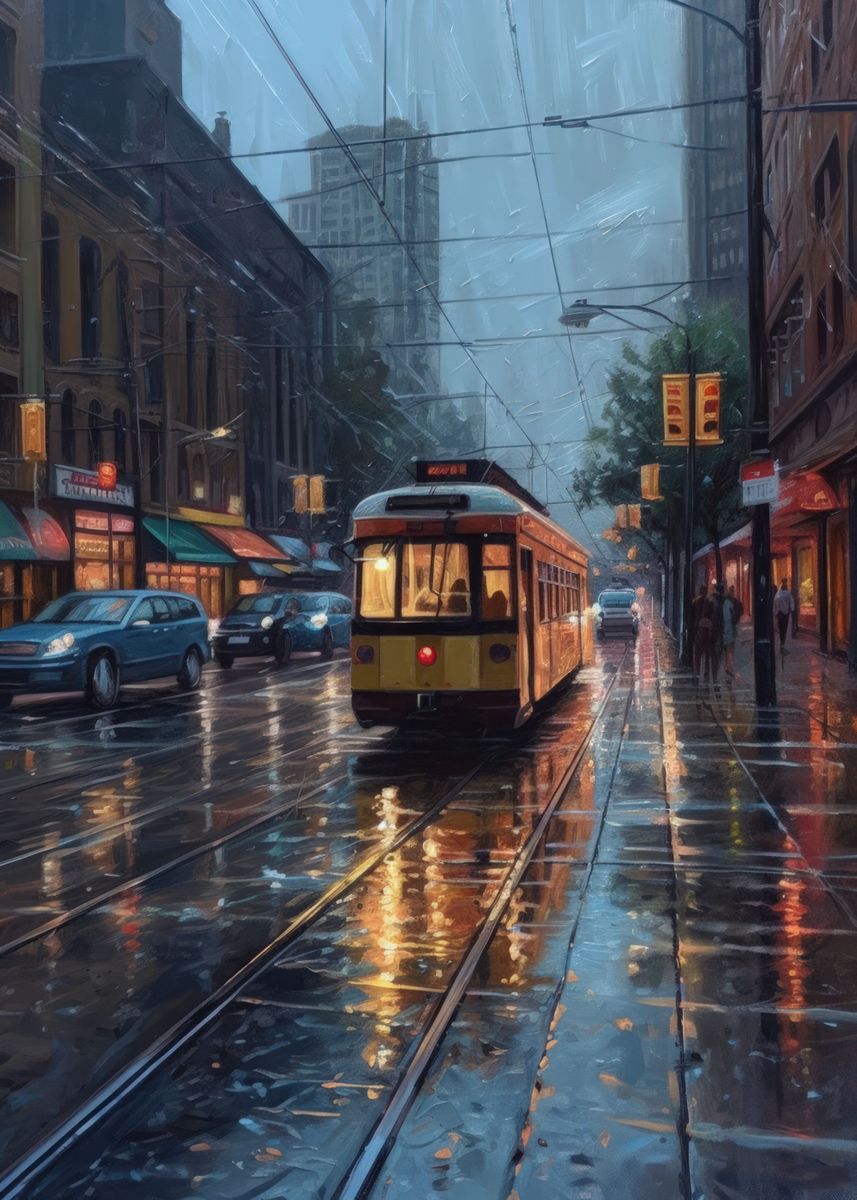 'Toronto Canada Beauty' Poster by Usama Design | Displate