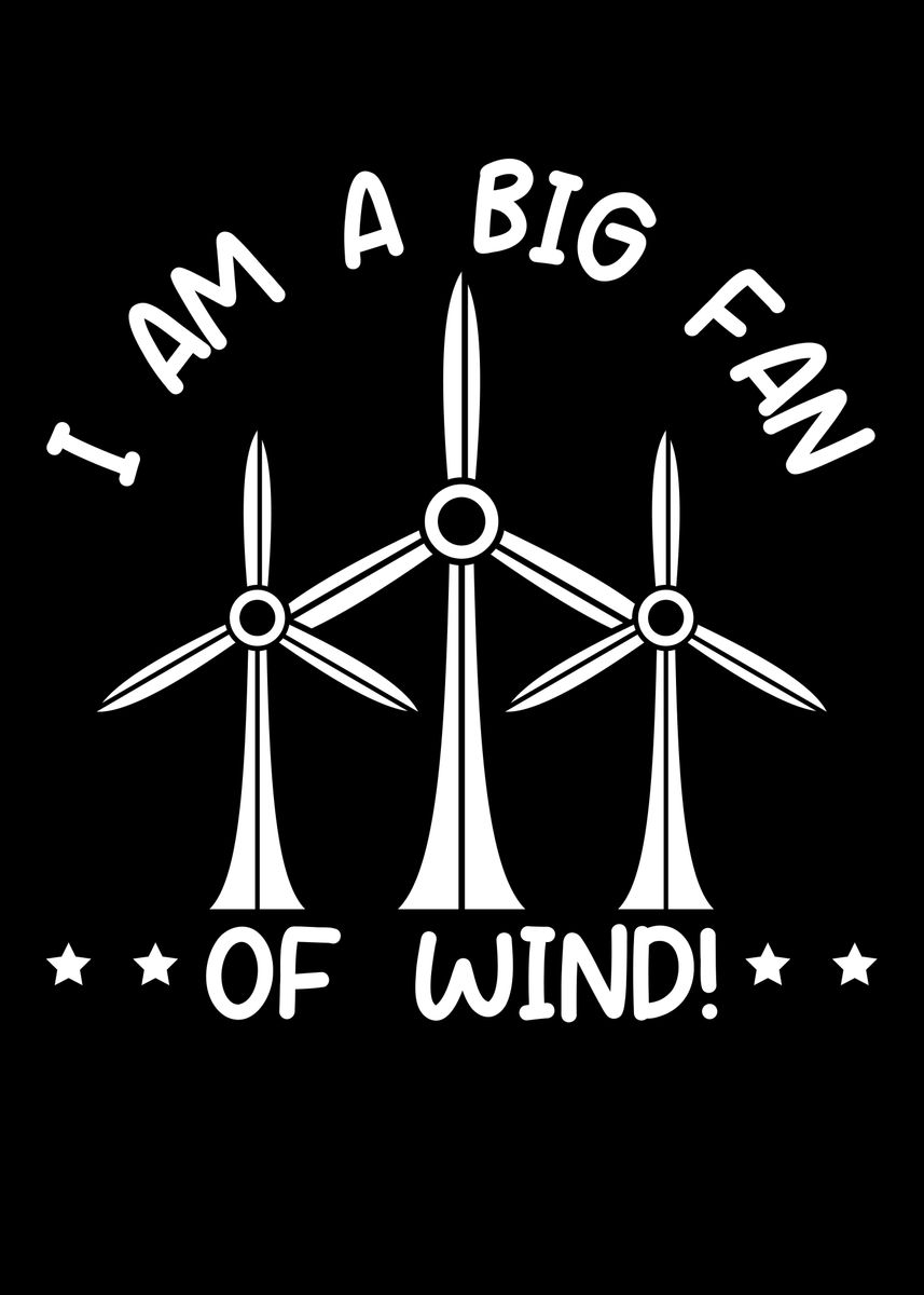 'Wind Renewable Energy' Poster, picture, metal print, paint by NAO ...