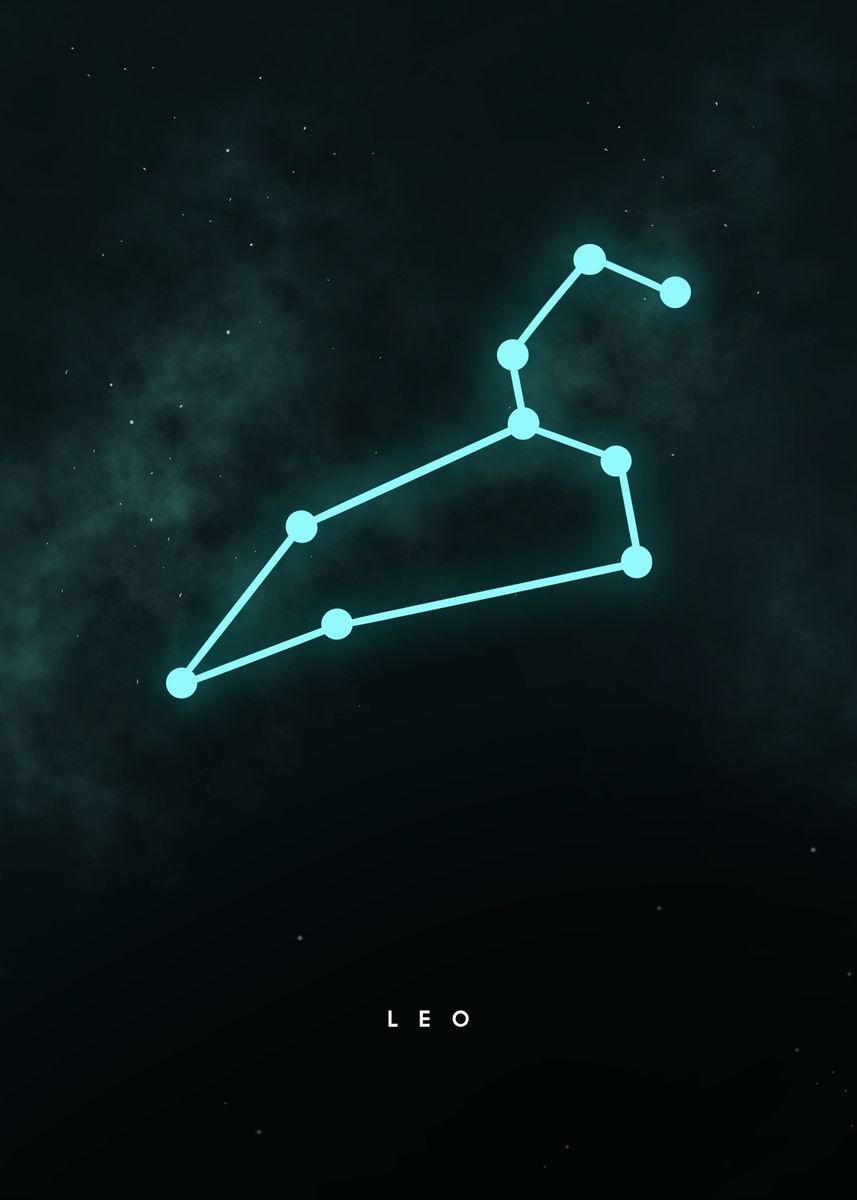 'Leo' Poster, picture, metal print, paint by masn | Displate