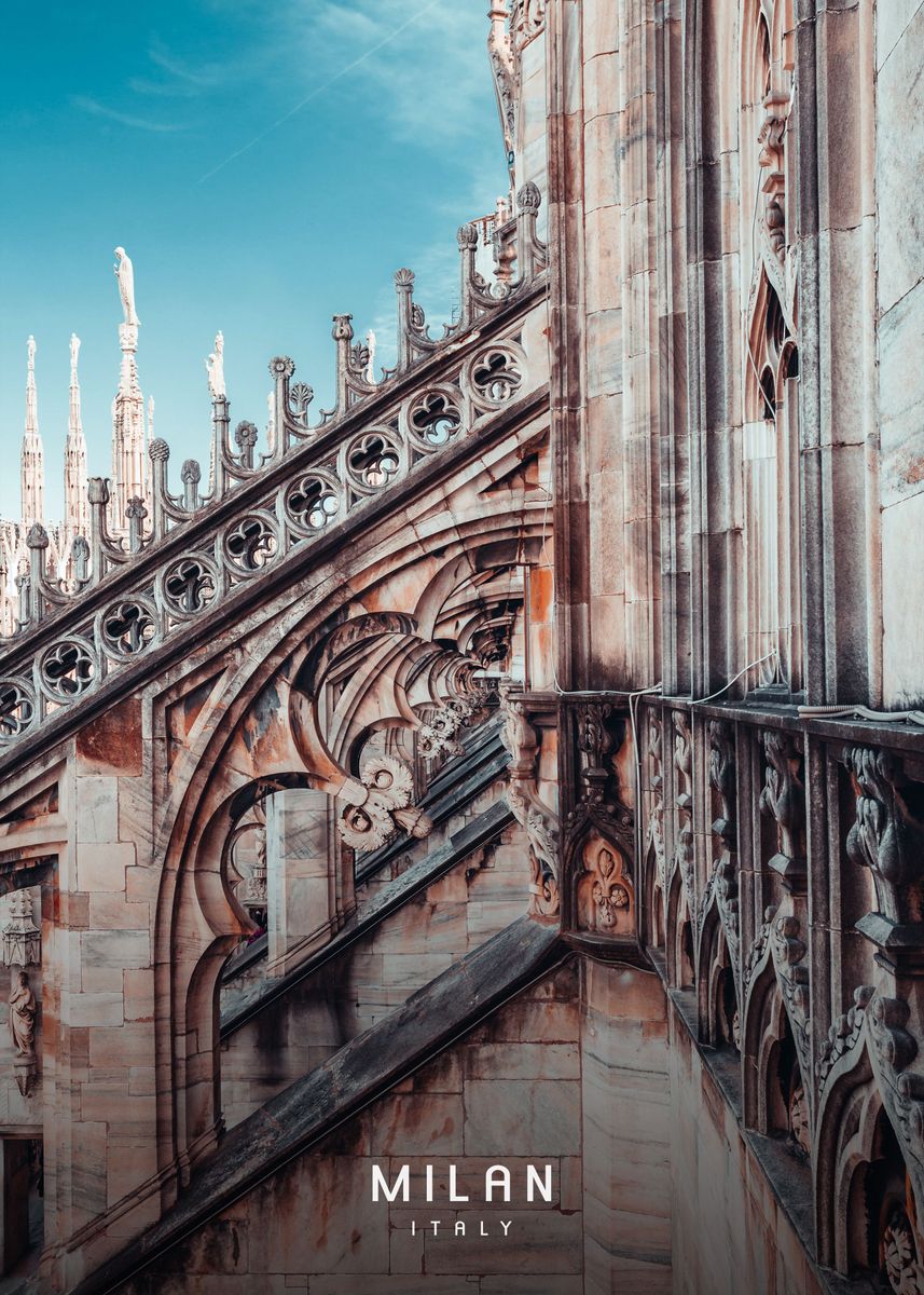 'Milan ' Poster by Big City | Displate