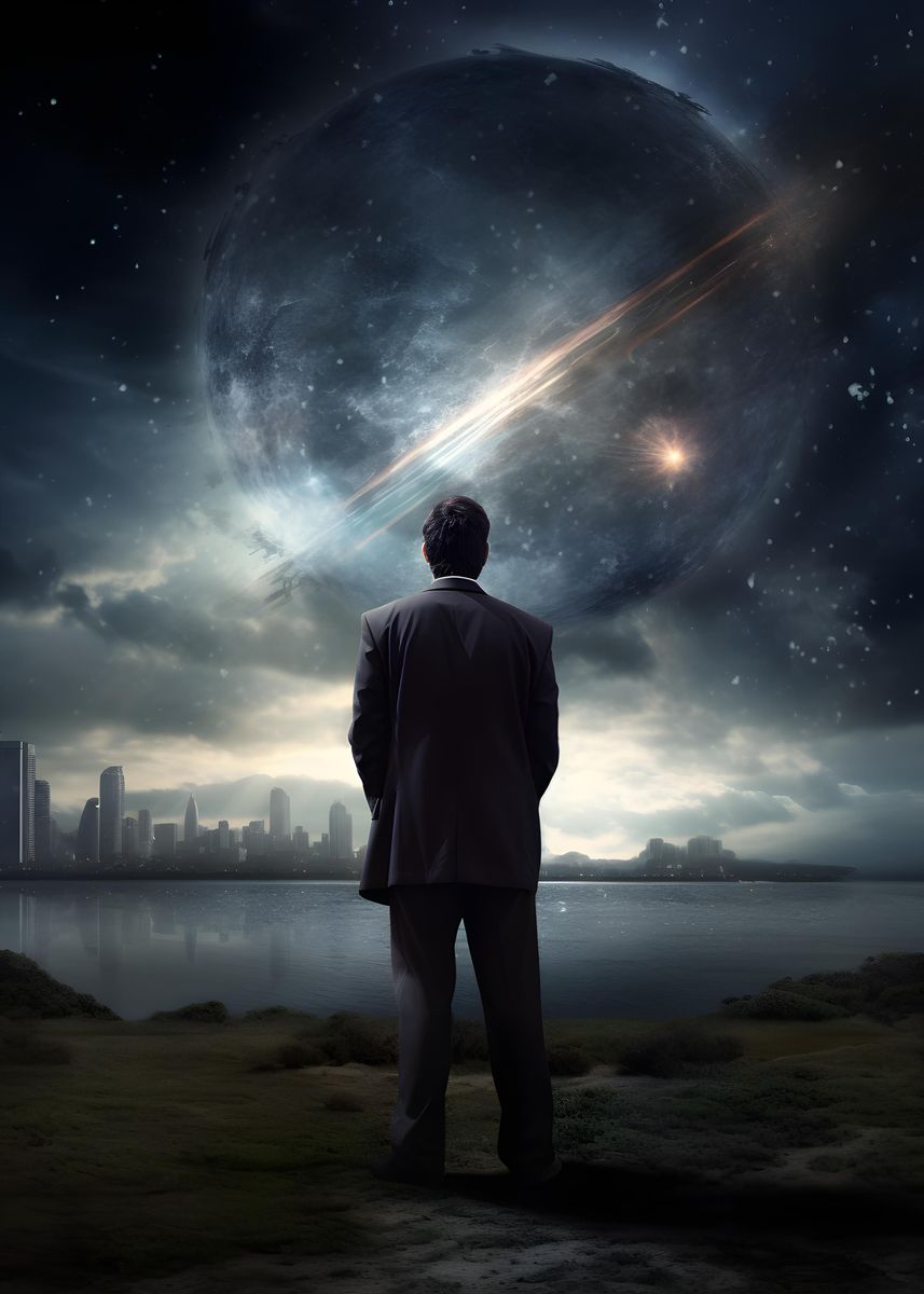 'Vision From the Future' Poster, picture, metal print, paint by Art ...