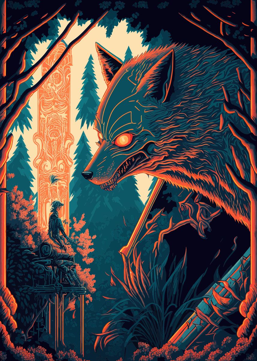 'Japanese anime cartoon' Poster, picture, metal print, paint by ...