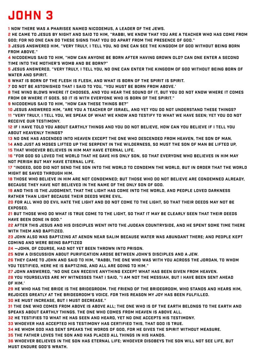 'John 3 White' Poster, picture, metal print, paint by Sycaid | Displate