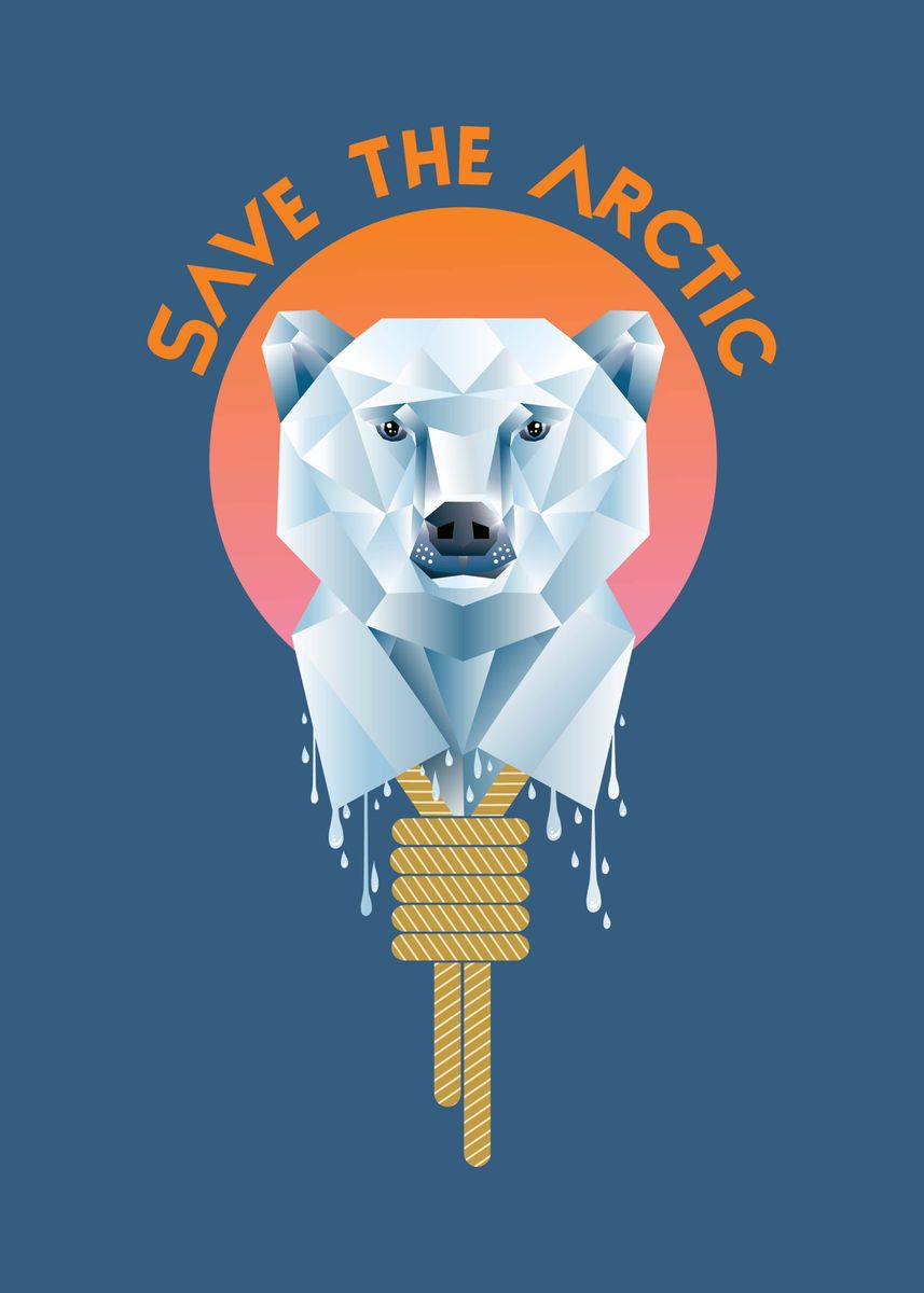 'Save the Arctic 2' Poster by jun salazar | Displate