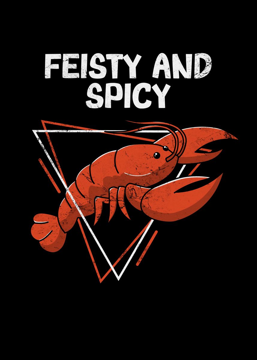 'Feisty and Spice Funny' Poster, picture, metal print, paint by ...