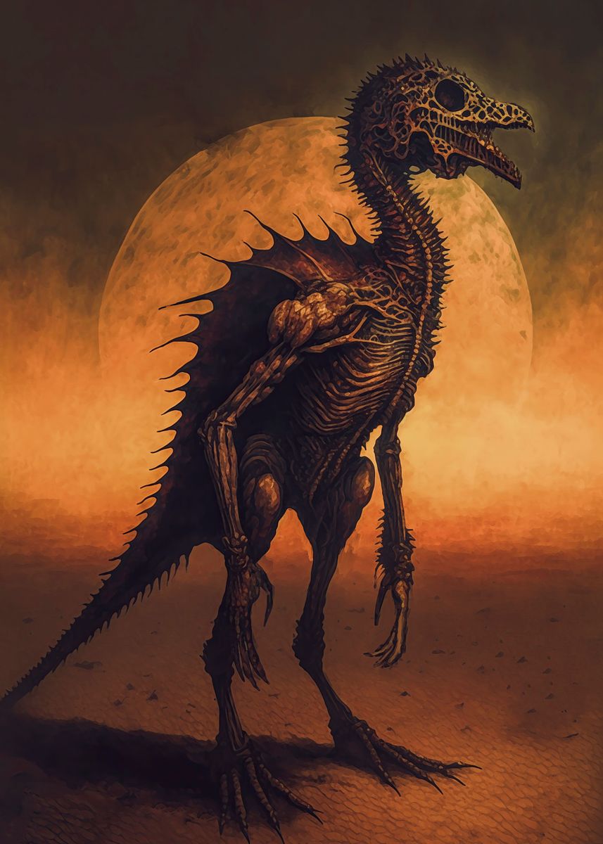 'Agony' Poster, picture, metal print, paint by AndrejZT | Displate