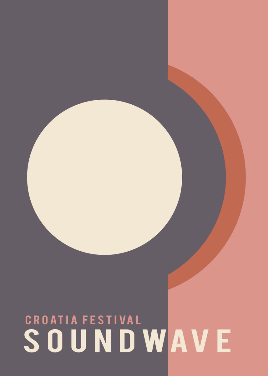 'Soundwave Music Festival' Poster, picture, metal print, paint by ...