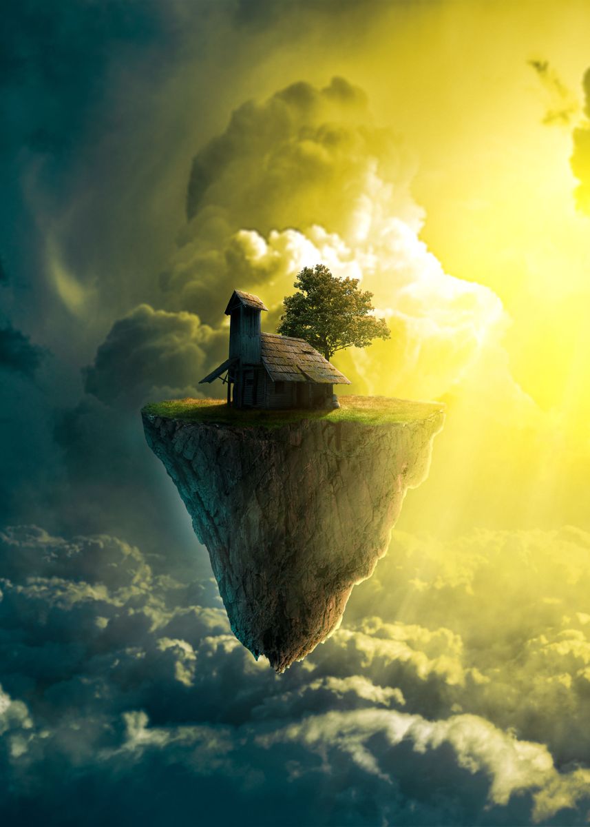 'Dreamland' Poster, picture, metal print, paint by Kaustav Sarkar ...